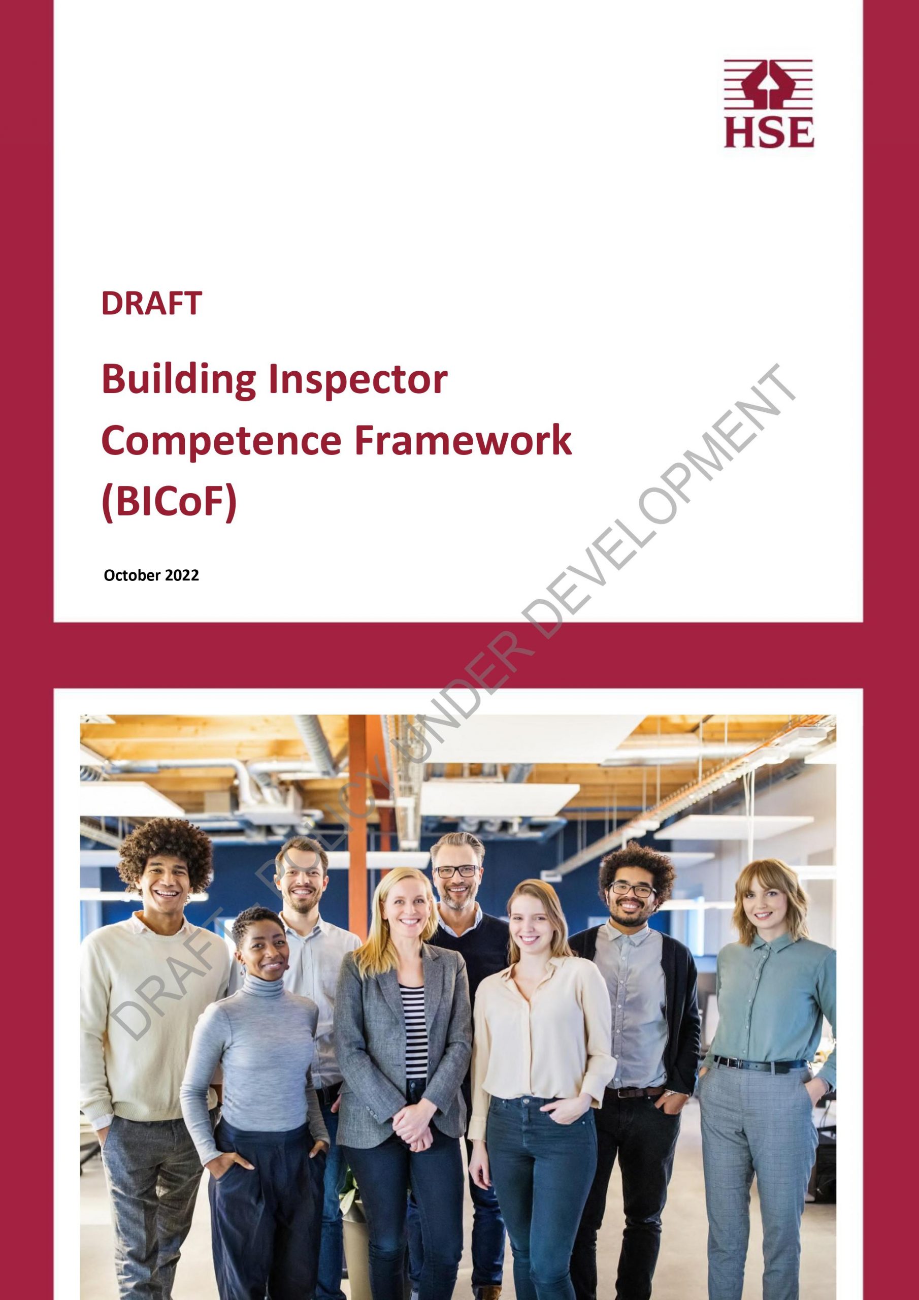 TTD Ltd welcomes the release of the Draft Building Inspector Competence ...